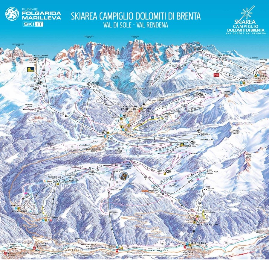 Folgarida Marilleva / Tridentsko – Horní Adiže (IT) | CK Petr's